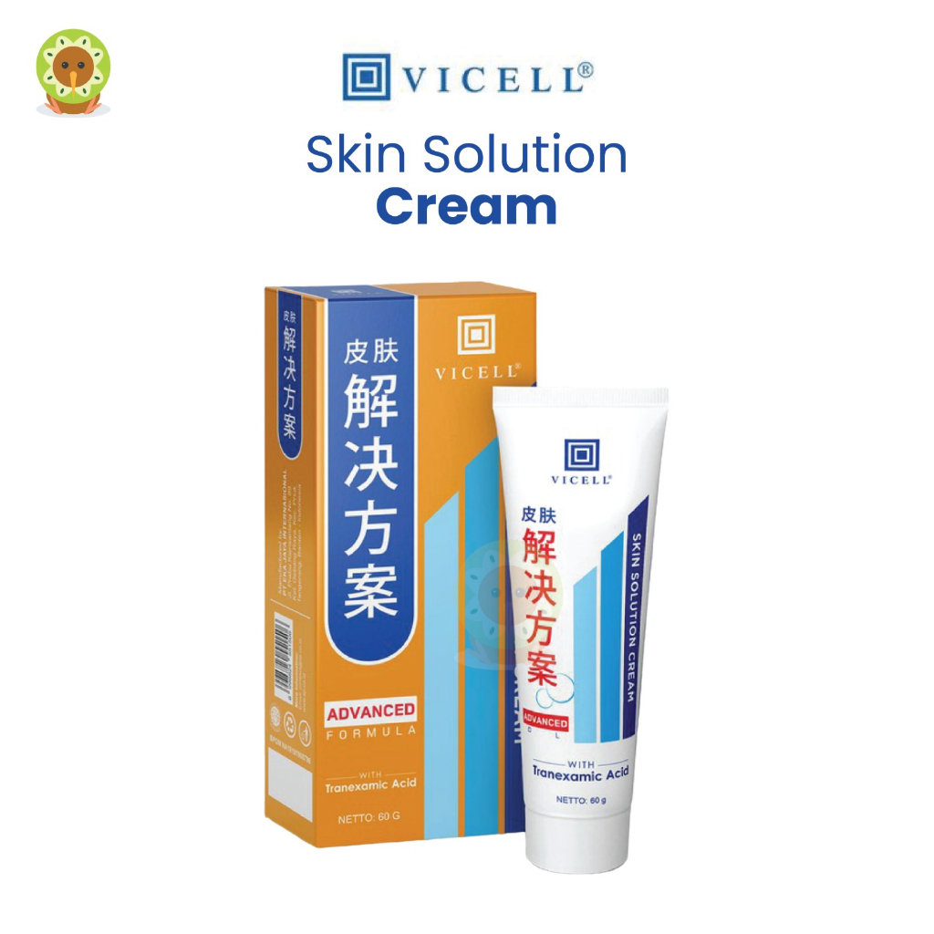 Jual VICELL SKIN SOLUTION CREAM - KRIM PENGHILANG BEKAS LUKA | Shopee ...