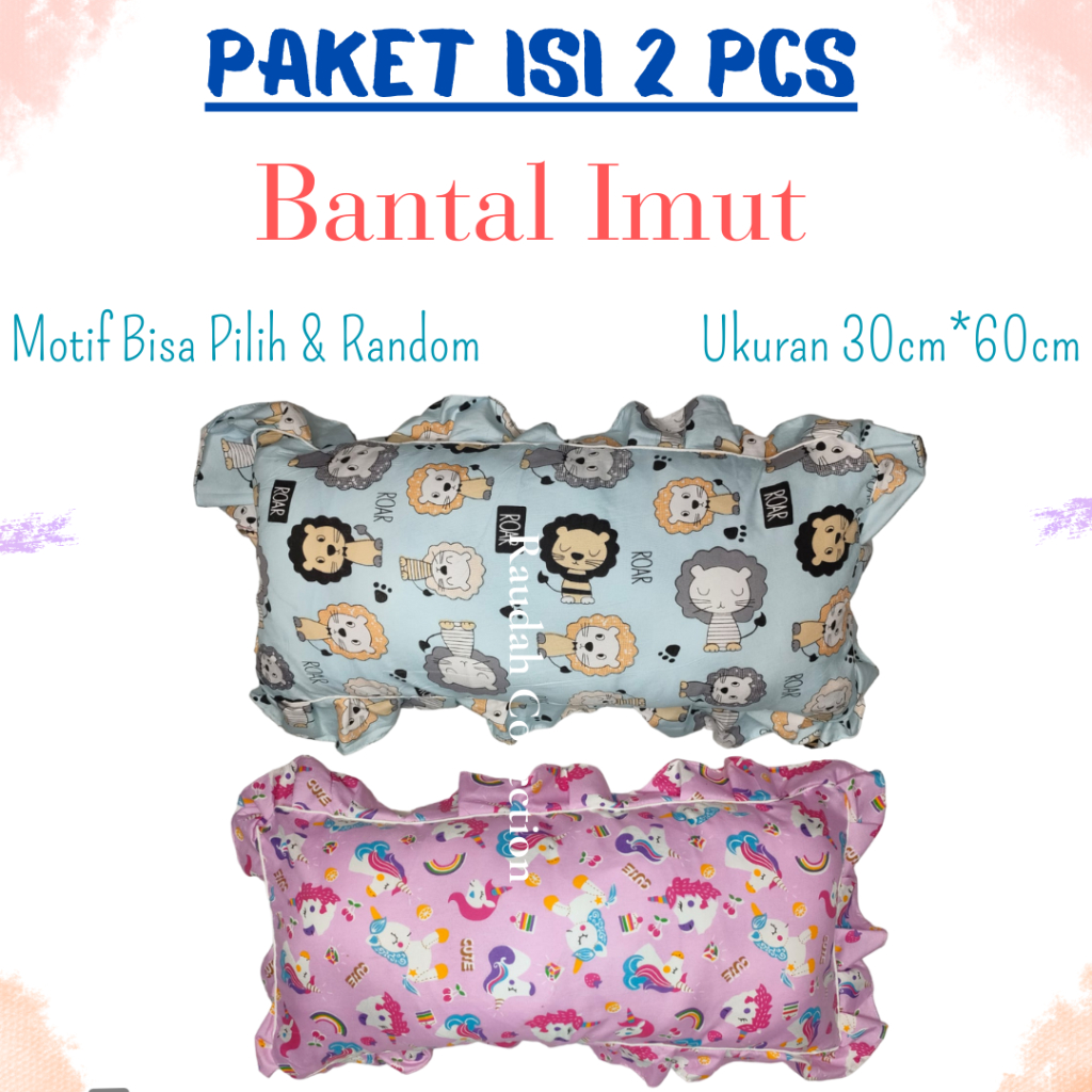 Jual Paket Isi 2 pcs Bantal Cinta Mini (Imut) Terbaru - Bantal Imut ISI ...