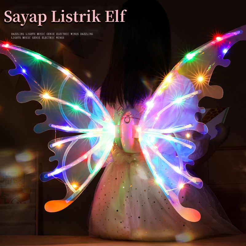 Jual NODIA Sayap Bercahaya Malaikat Kecil / Sayap Putri Impian / Sayap ...