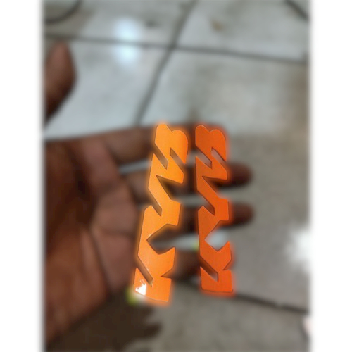 Jual Emblem Logo KYB LED Warna (Bercahaya Dalam Gelap) Sticker Stiker ...