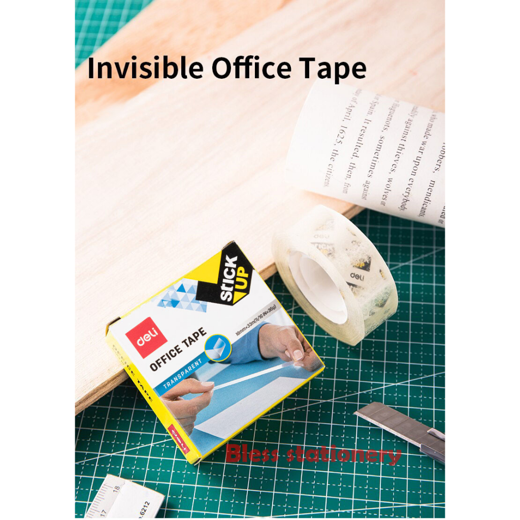 Jual Deli selotip bening 18mm isolasi solatip perekat transparan ...