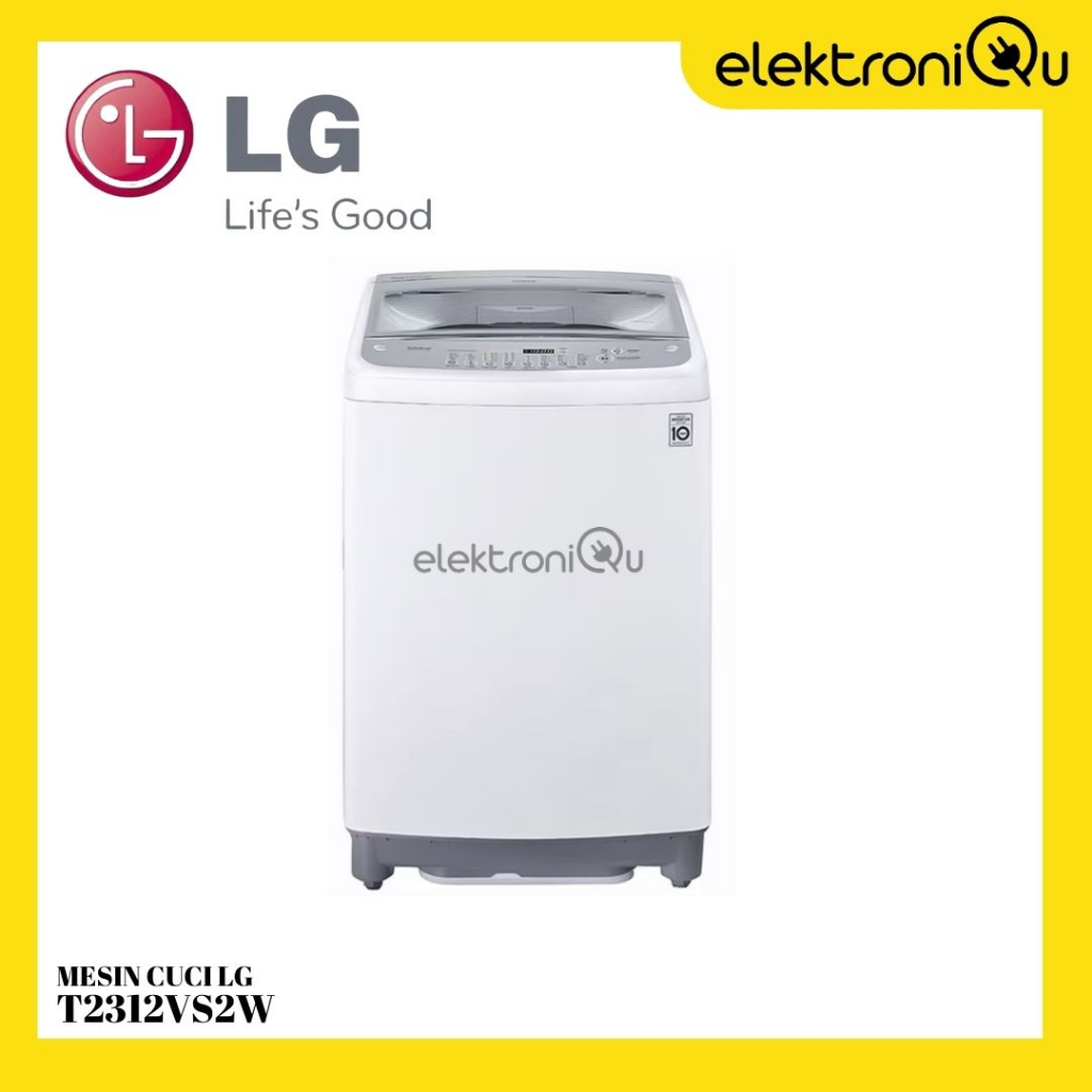 Jual MESIN CUCI LG T2312VS2W TOP LOADING 12 KG INVERTER | Shopee Indonesia