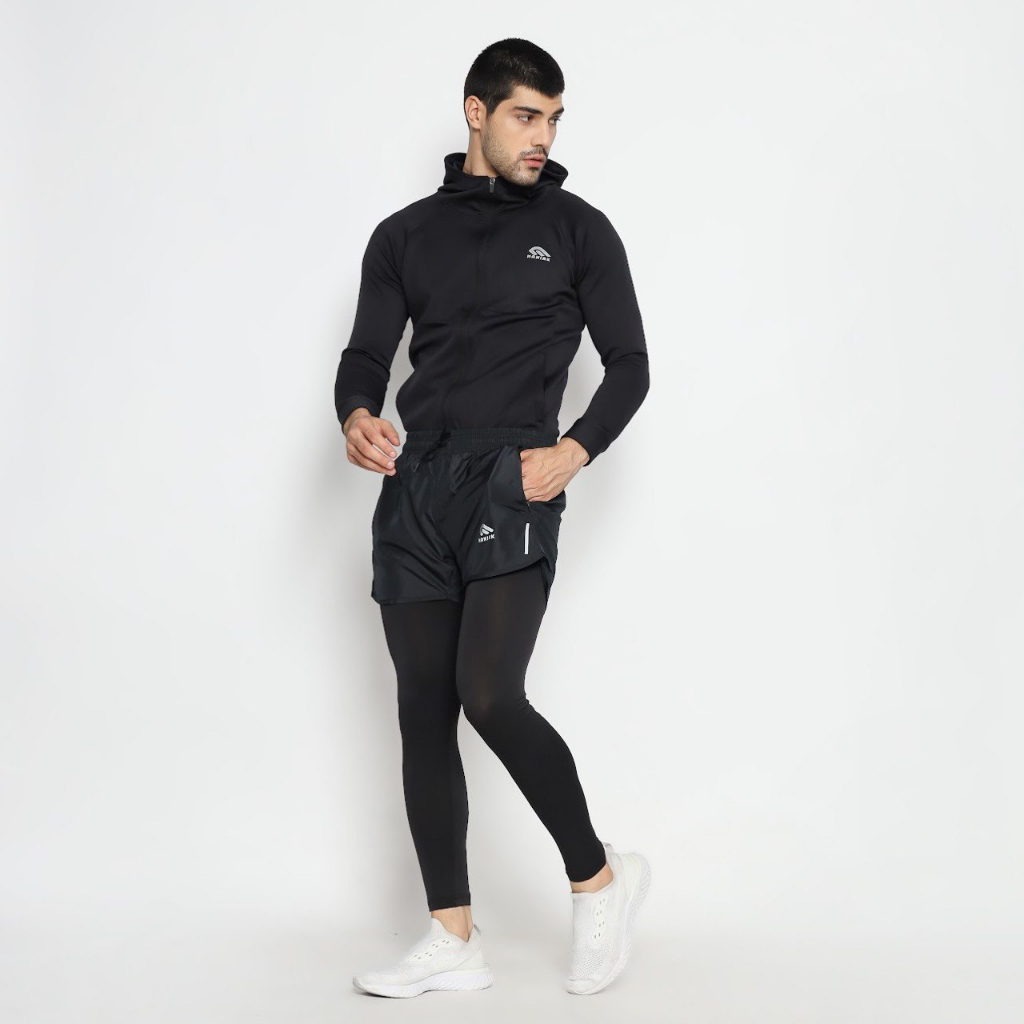 Jual MANIAK Celana Running Pendek 2in1 Pria Wanita Legging Panjang ...