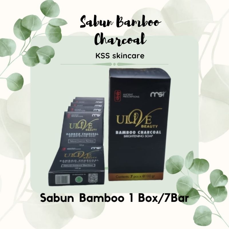 Jual Sabun Bambu 7Bar / Sabun Bambo o Charcoal Brightening Shoap 100% ...