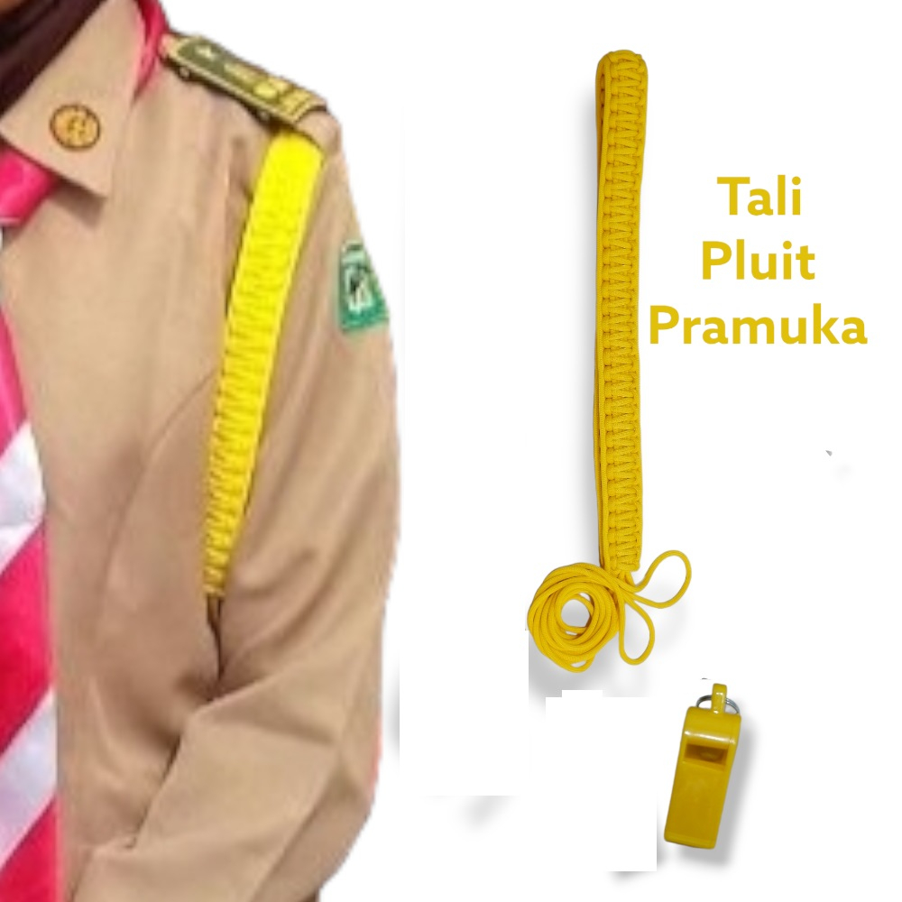 Jual Tali Peluit pramuka / Tali Kur + peluit Pramuka / Tali Koor ...