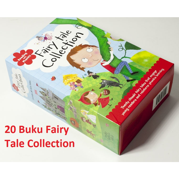 Jual 20 Buku Fairy Tale Collection - Reading with Phonics - Buku Dongeng Bahasa Inggris ...