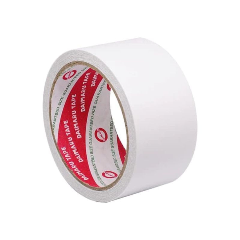Jual DAIMARU DOUBLE TAPE PUTIH Besar 48 mm / 2 Inch | Shopee Indonesia