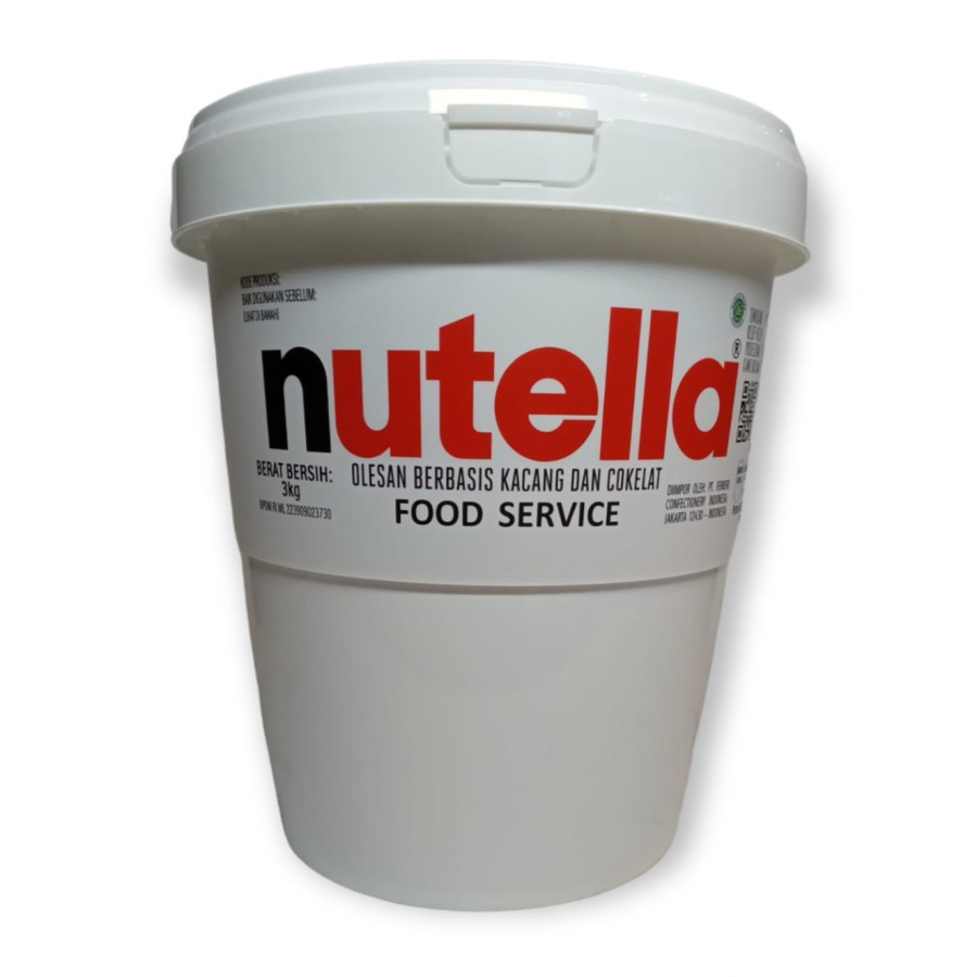 Jual Selai Nutella 3kg/Nutella 3000/Nutella 3000gr/Nutella 3000gram ...