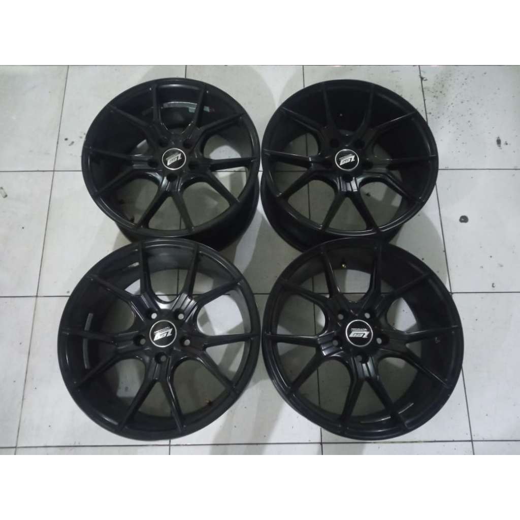 Jual Velg Mobil Bekas Zen Ring 17x7,5 Pcd 5x114 Black Murah Buat Inova ...