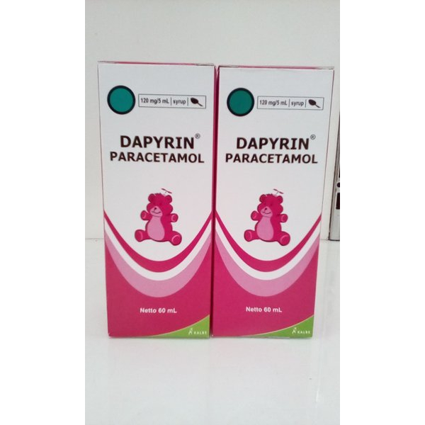 Jual Dapyrin ( paracetamol ) syr 60ml | Shopee Indonesia