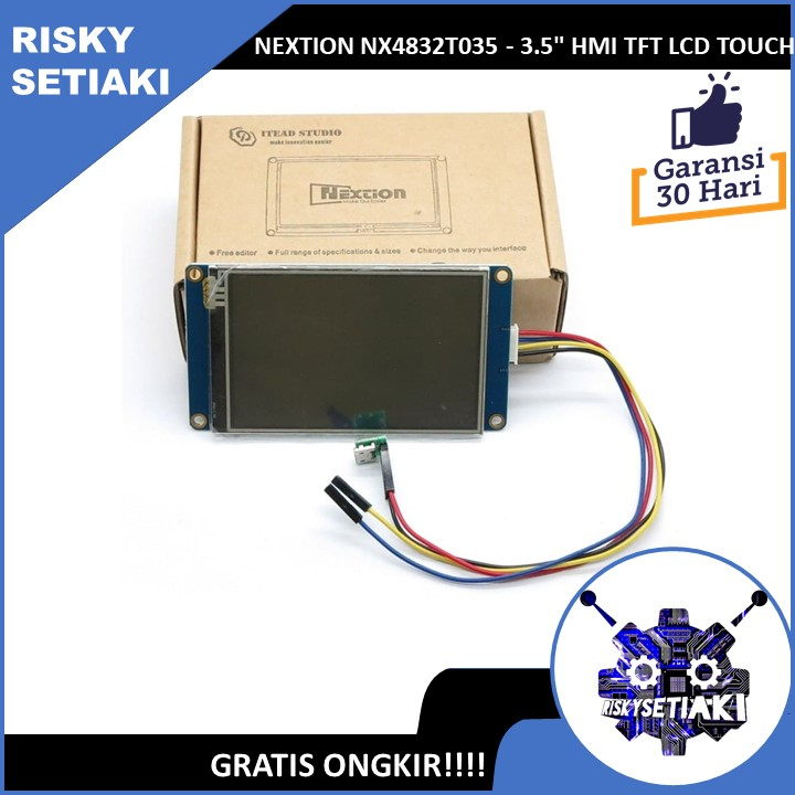 Jual NEXTION NX4832T035 - 3.5" HMI TFT LCD TOUCH DISPLAY MODULE | Shopee Indonesia