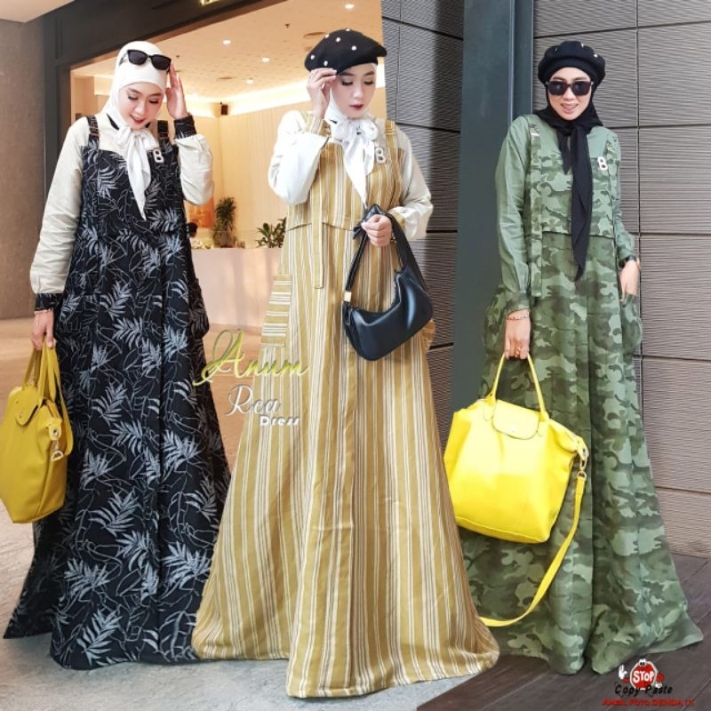 Jual Rea dress original anum | Shopee Indonesia