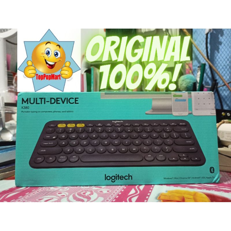 Jual Logitech Keyboard K380 Wireless Bluetooth Multi Device | Shopee ...
