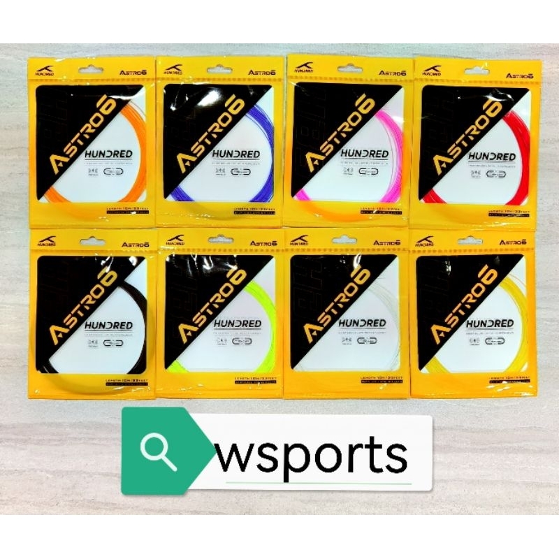 Jual Senar Badminton Hundred HNDRD ASTRO 6 Original | Shopee Indonesia