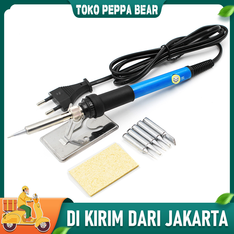 Jual Taffware solder listrik 60 watt / solder tekiro / solder listrik / solderan listrik timah ...