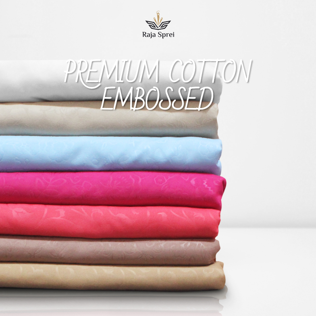 Jual Kain Katun Polymicro Emboss Premium/Embossed Tebal - Kain ...