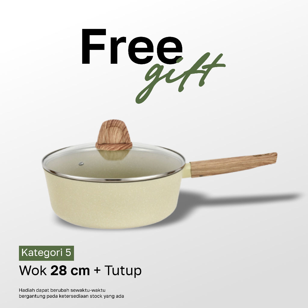 Jual WOK 28 CM + TUTUP (HADIAH) | Shopee Indonesia