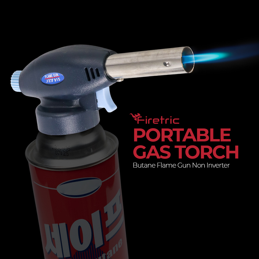 Jual Firetric Portable Gas Torch Butane Flame Gun Non Inverter - 915 ...