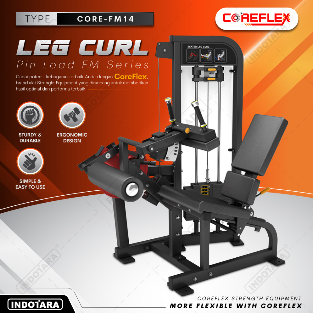 Jual Leg Curl CORE-FM14 Alat Fitness Coreflex | Shopee Indonesia