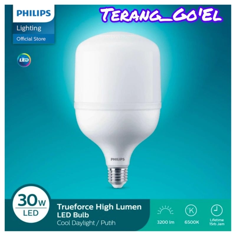 Jual PHILIPS LAMPU LED TRUE FORCE 30 WATT TFORCE CORE 6500K COOL DAY ...