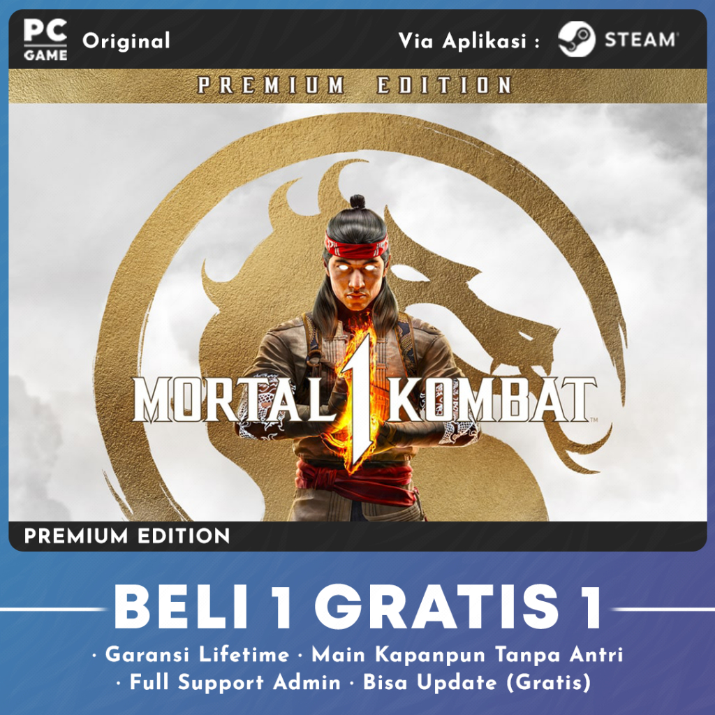 Jual MORTAL KOMBAT 1 PREMIUM EDITION ORIGINAL PC | Shopee Indonesia