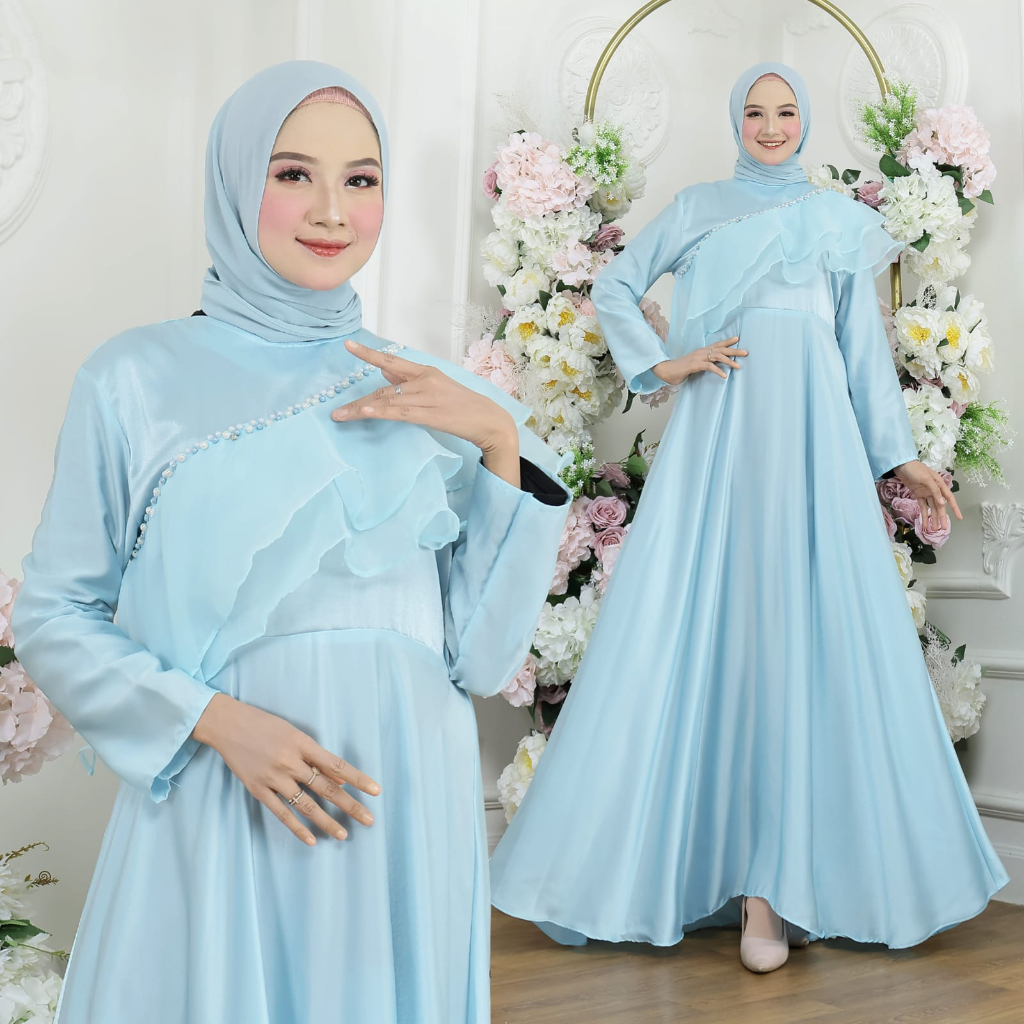 Jual JoCa [RF Bisa COD] Maxi Zahiara Fashion Wanita Bahan Maxmara Halus ...