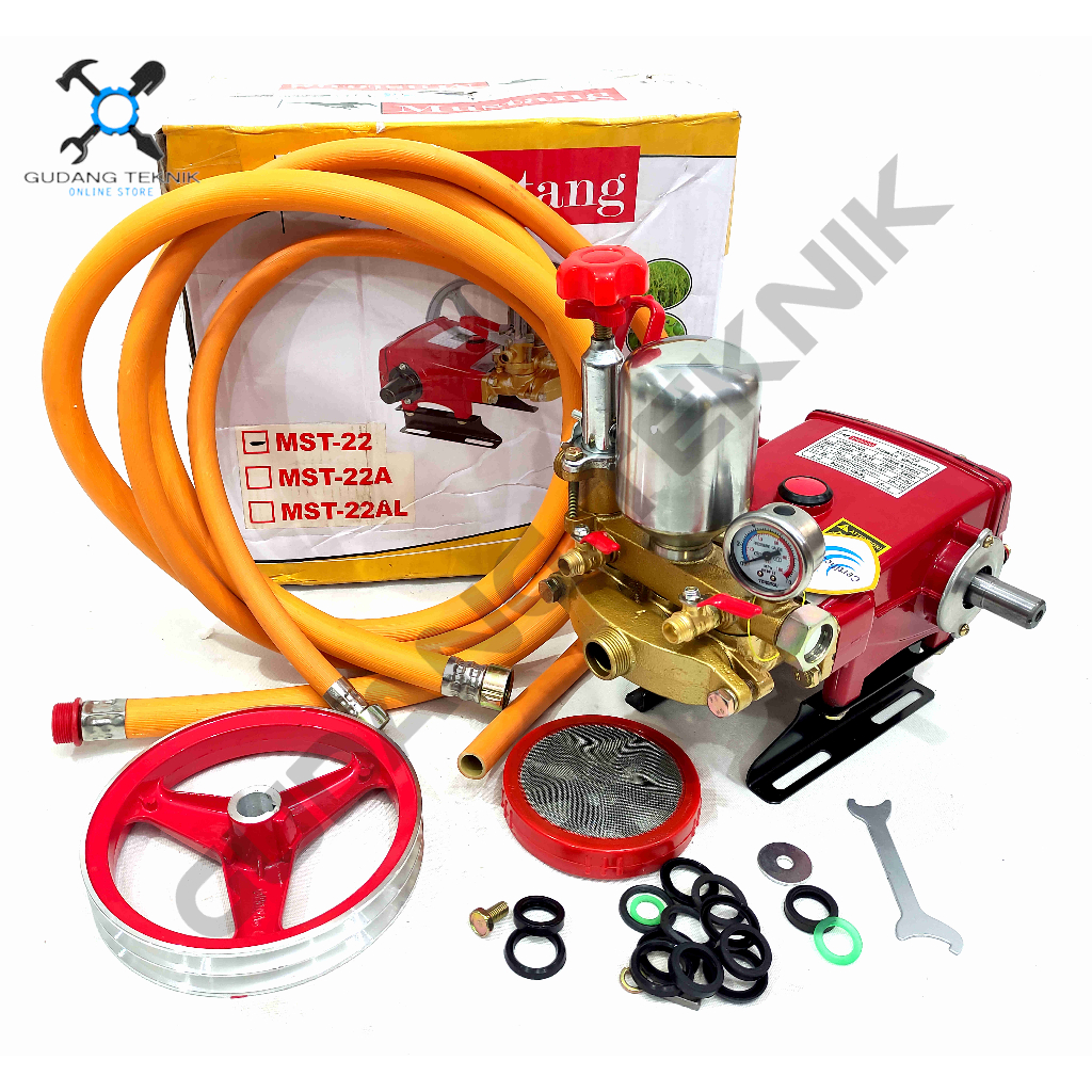 Jual (MUSTANG MST22) Pompa Sprayer Steam Cuci Motor Mobil MST22 / Power Sprayer Hama Pompa Air ...