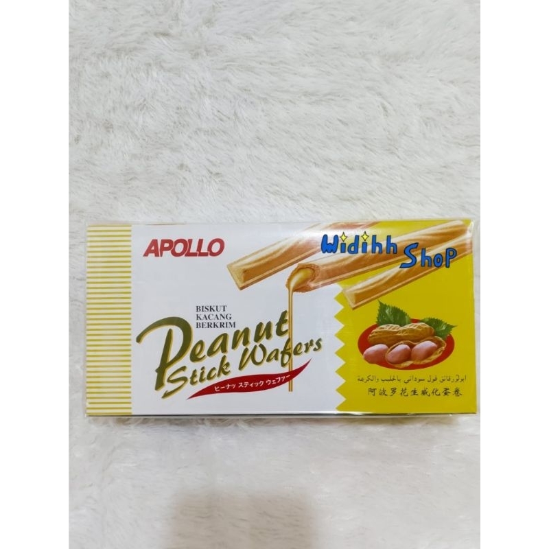 Jual Apollo Stick Malaysia 1 Box Isi 30 Pcs Wafer Biskuit Berkrim Chocolate Pandan Strawberry ...