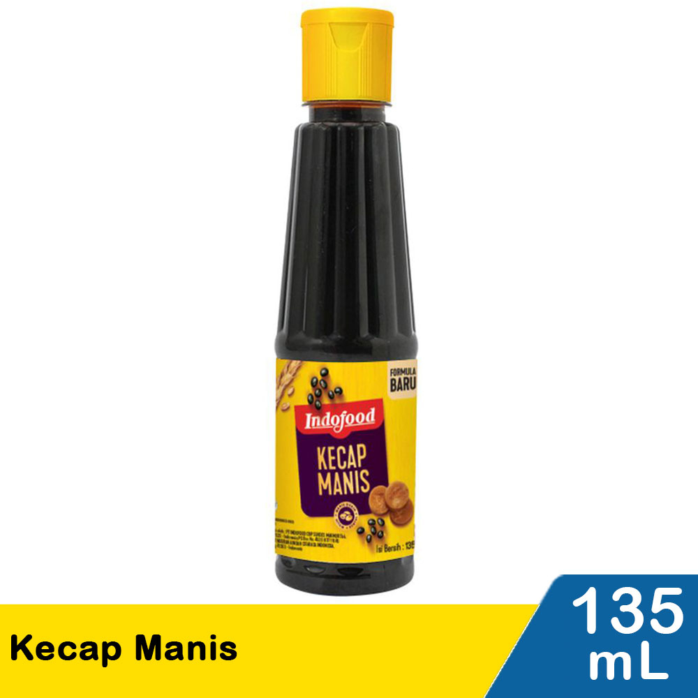 Jual INDOFOOD Kecap Manis Botol 135ml | Shopee Indonesia