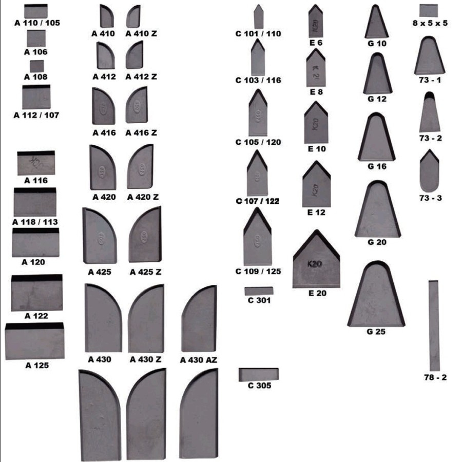 Jual mata widia A110 A106 A108 cemented carbide tip mata betel bubut ...