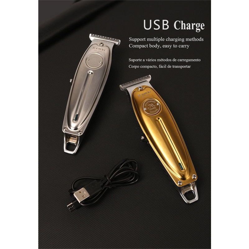 Jual KEMEI KM-1949 Alat Cukur Trimmer Bisa dicharge | Shopee Indonesia