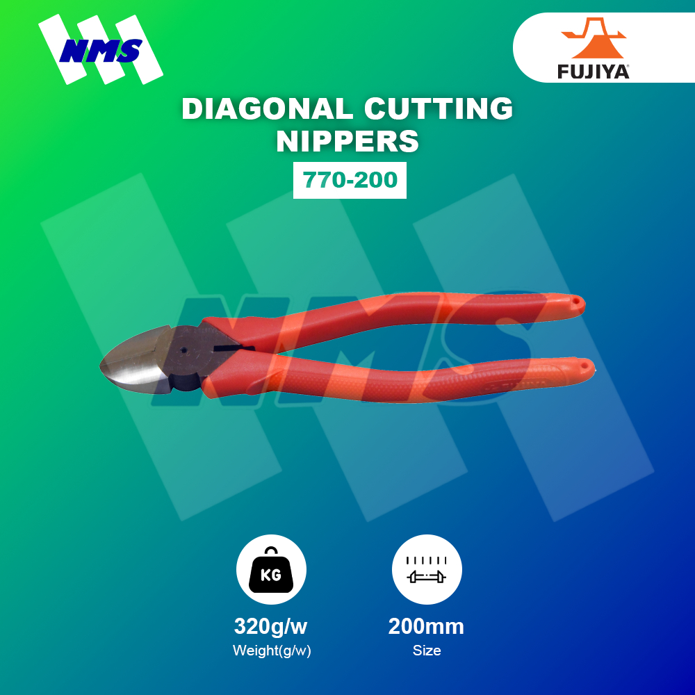 Jual Tang Potong FUJIYA 770-200 Diagonal Cutting Nippers Japan | Shopee Indonesia