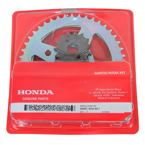 Jual Rantai Roda Kit Drive Chain Kit Supra GTR 150 06401K56N11 | Shopee Indonesia