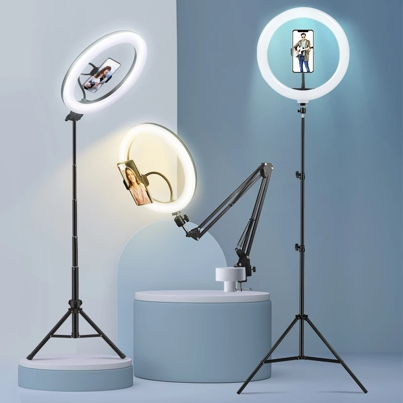 Jual Lampu Ring Light Besar Untuk Live Livestream 10 inch 26cm | Shopee ...