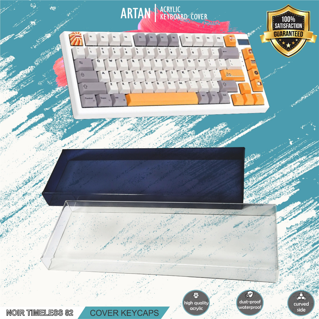 Jual Noir Timeless82 V1 Penutup Keyboard Akrilik Pelindung Cover Anti ...