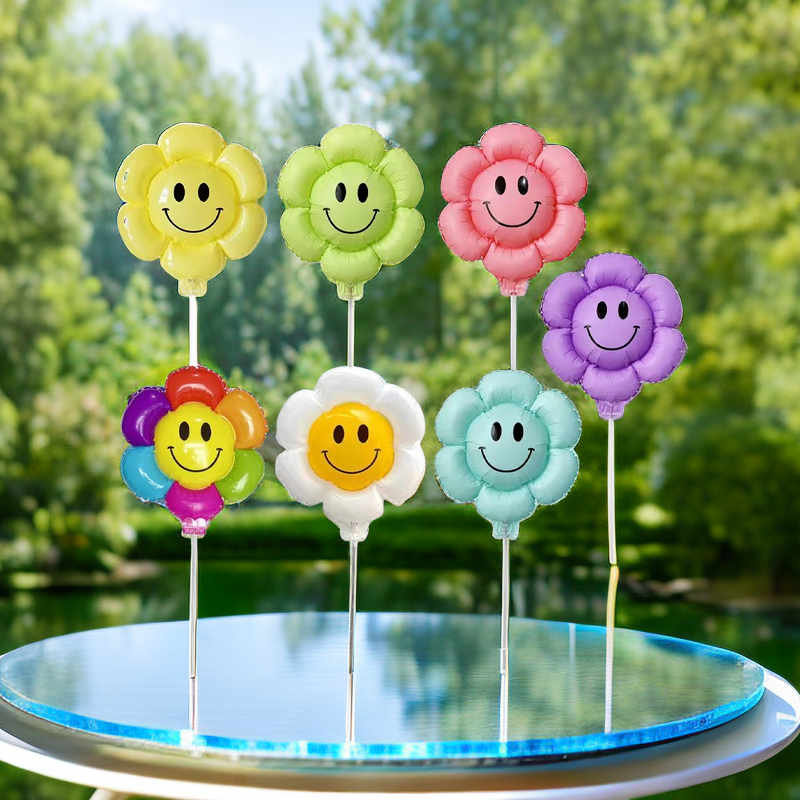 Jual Balon Foil Bunga Daisy untuk Perlengkapan Pesta Ulang Tahun Anak ...