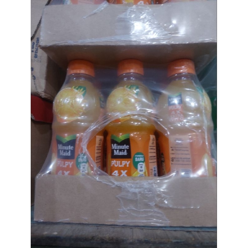 Jual PULPY ORANGE BOTOL 300 ML | Shopee Indonesia