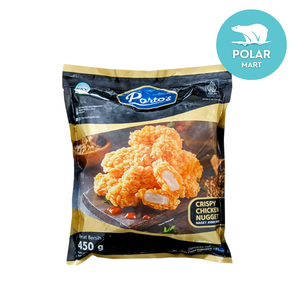 Jual Porto's Crispy Chicken Nugget 450 Gram (FROZEN FOOD BANDUNG ...