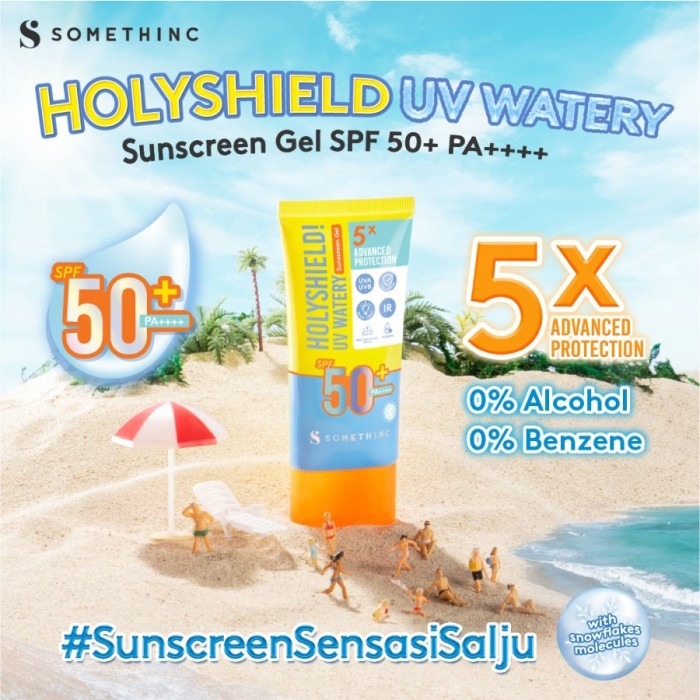 Jual Somethinc Holyshield UV Watery Holy Shield Sunscreen Gel SPF 50 ...
