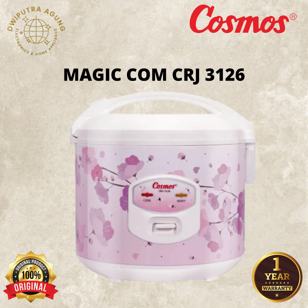 Jual COSMOS MAGIC COM / PENANAK NASI CRJ 3126 KAPASITAS 1,8 LITER ...