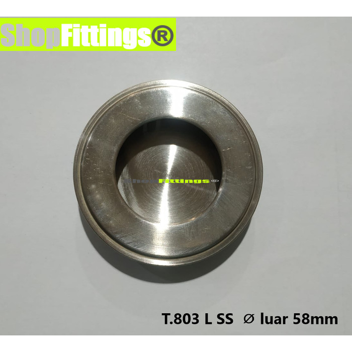 Jual Handel Tanam Bulat Laci Pintu Lemari Geser Sliding Door Round Flush Handle Ring | Shopee ...