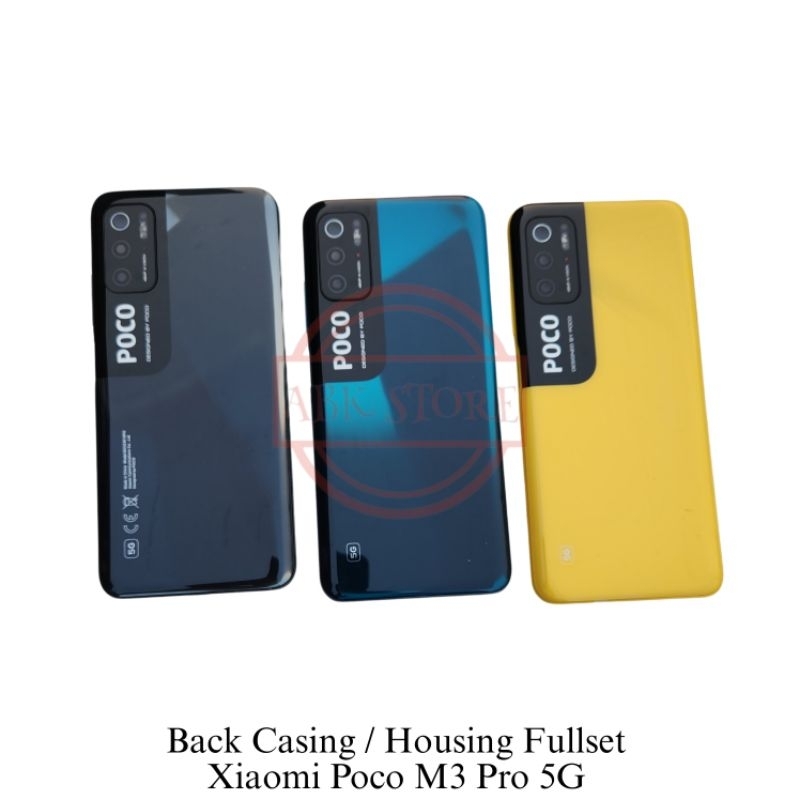 Jual BACK CASING - KESING - HOUSING XIAOMI POCO M3 PRO 5G BACKDOOR ...