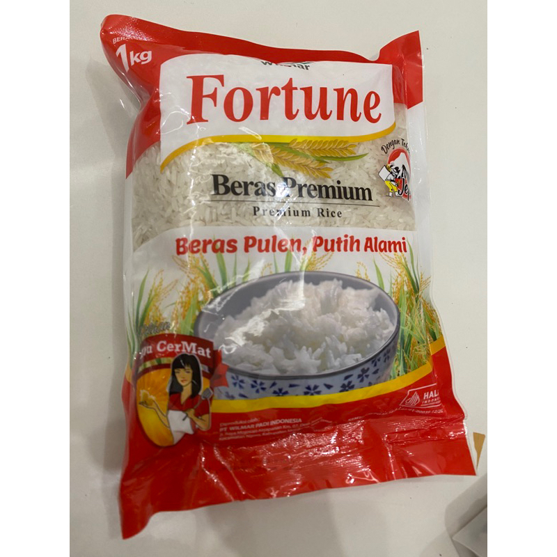 Jual BERAS PREMIUM FORTUNE 1kg | Shopee Indonesia