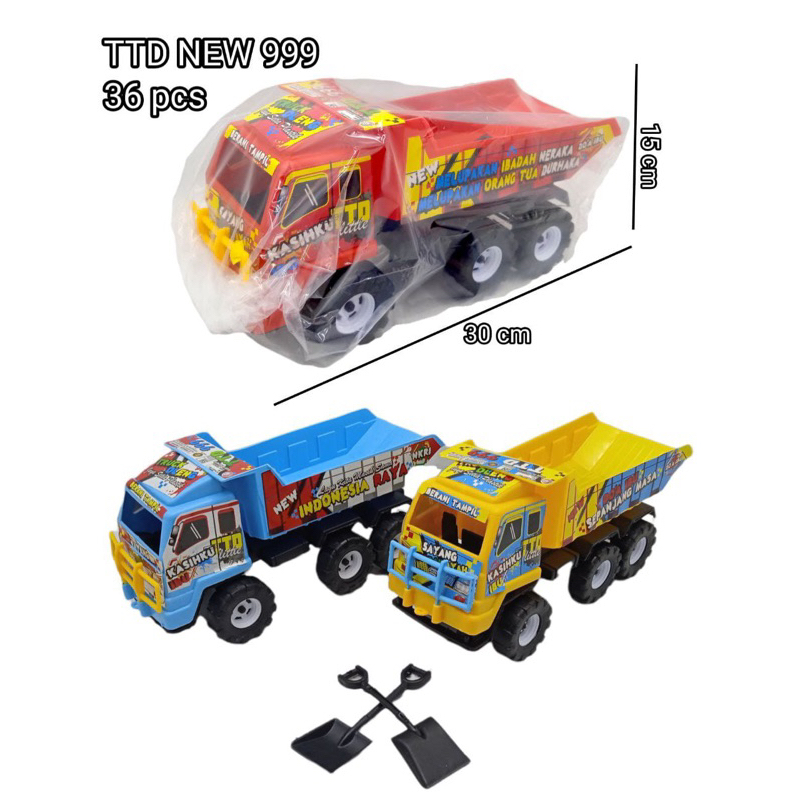 Jual MAINAN TRUK PASIR DUMP TRUCK OLENG KENDARAAN BESAR TRUK ANGKUT ...