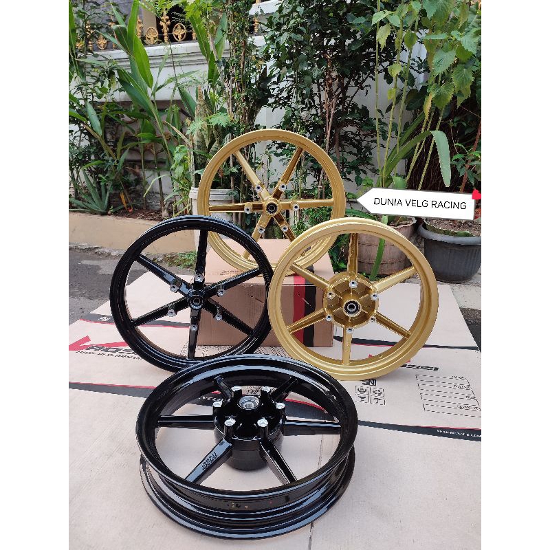 Jual velg/pelak motor racing vrossi sprint derik ninja 150 rr palang 6 ...