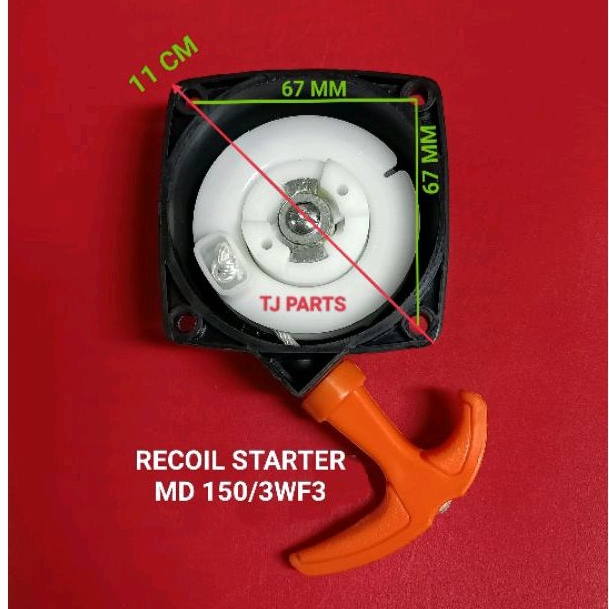 Jual Recoil Starter/Tarikan Mesin Mist Blower MD 150/3WF3 | Shopee Indonesia
