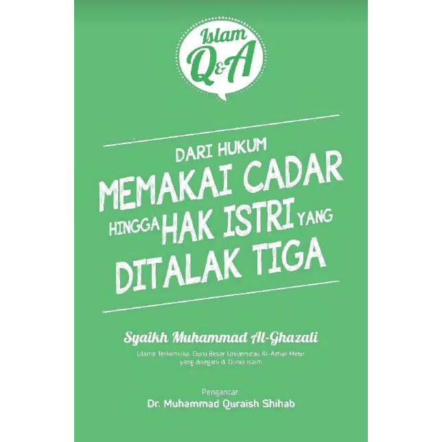 Jual (ID2808) Dari Hukum Memakai Cadar hingga Hak Istri yang Ditalak ...