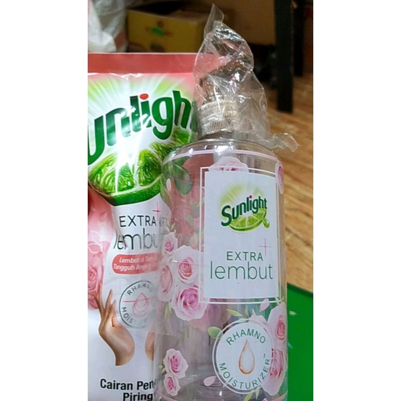 Jual sunlight Extra lembut NEW FREE BOTOL | Shopee Indonesia