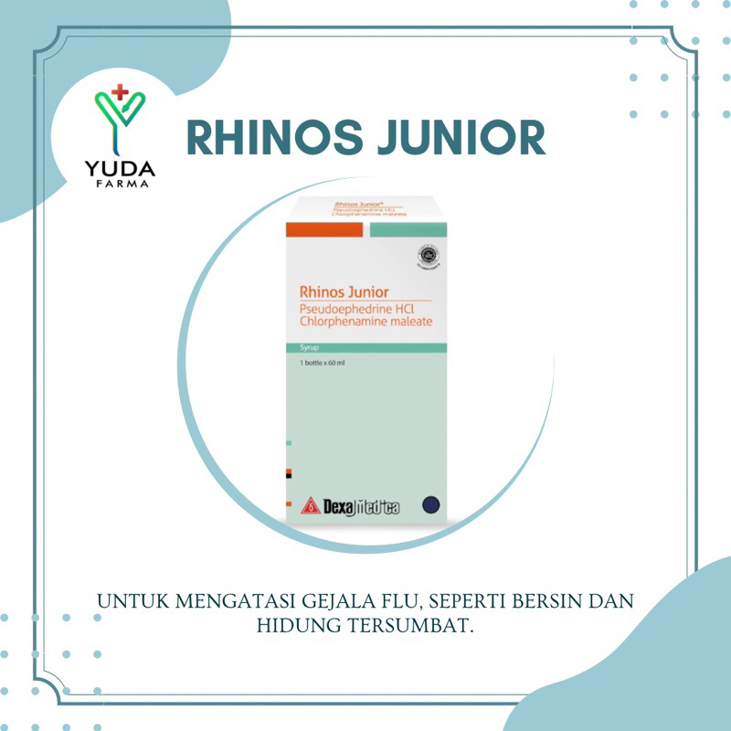 Jual Rhinos Junior Sirup 1 botol isi 60 ml | Shopee Indonesia