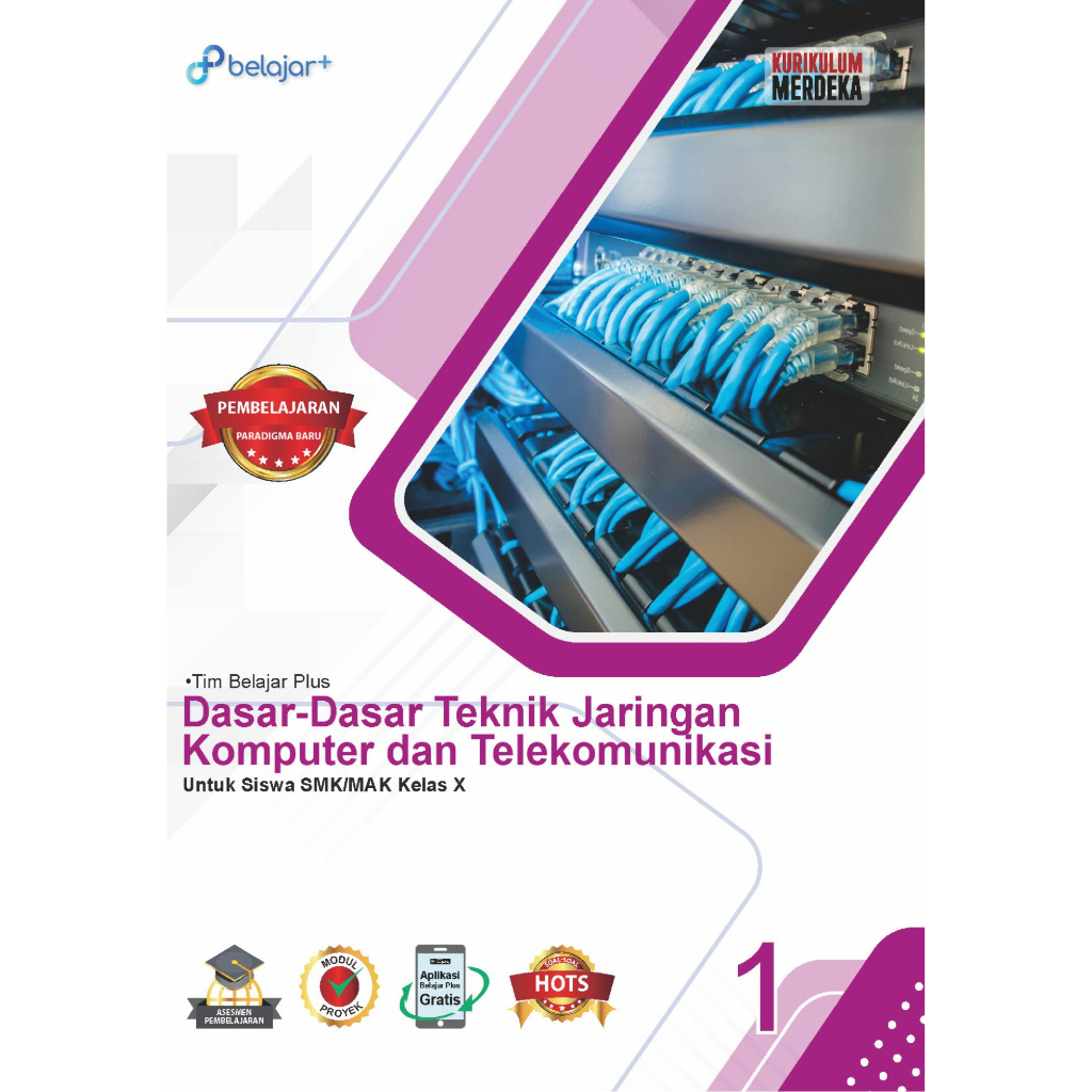 Jual Buku Dasar-Dasar Teknik Jaringan Komputer dan Telekomunikasi (TJKT) untuk Siswa SMK/ MAK ...